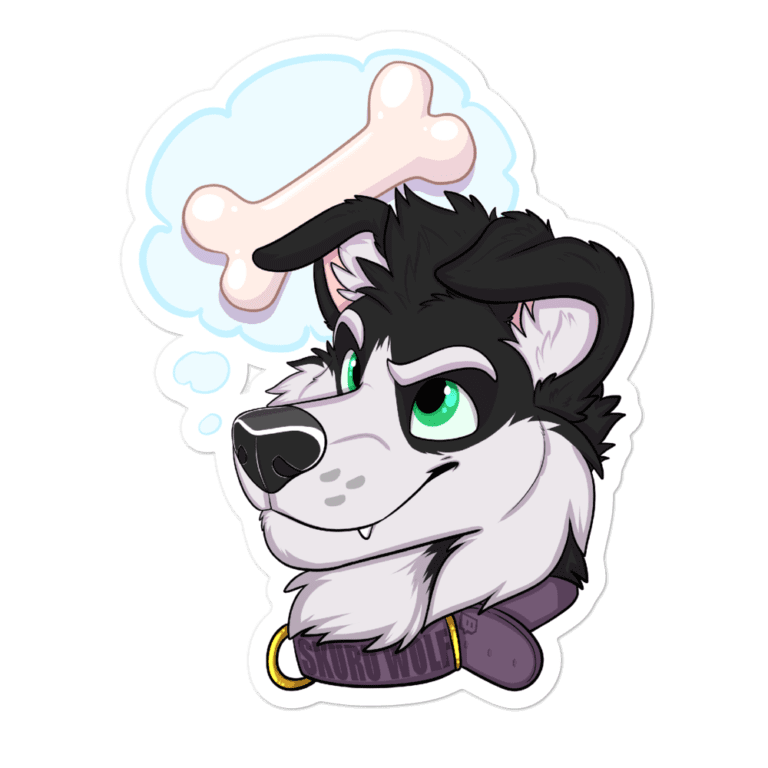 Skuru Stickers, no background (Art by @The_Jalmu) – Beyond The Moon